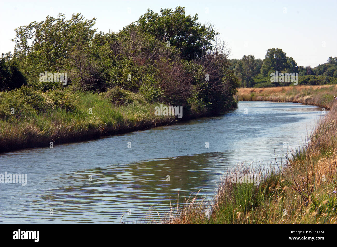 Miljasic Jaruga river near Nin, Croatia Stock Photo - Alamy