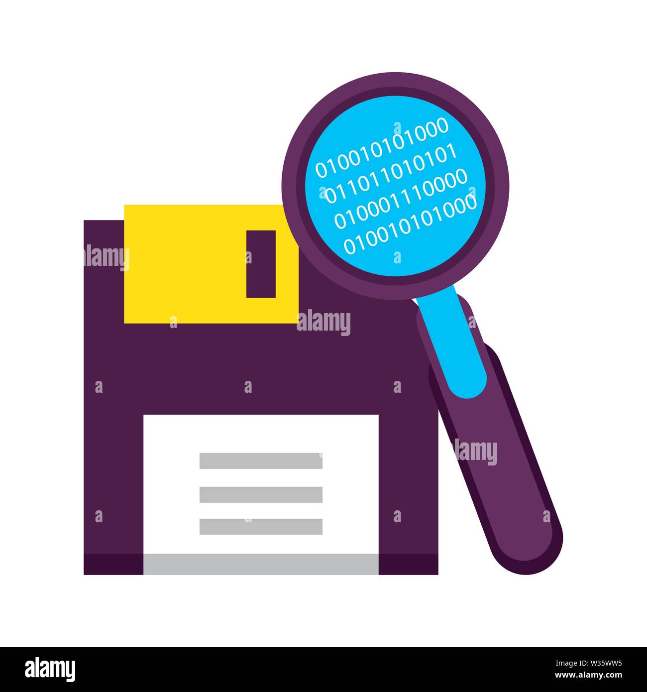 Checking technical data Stock Vector Images - Alamy
