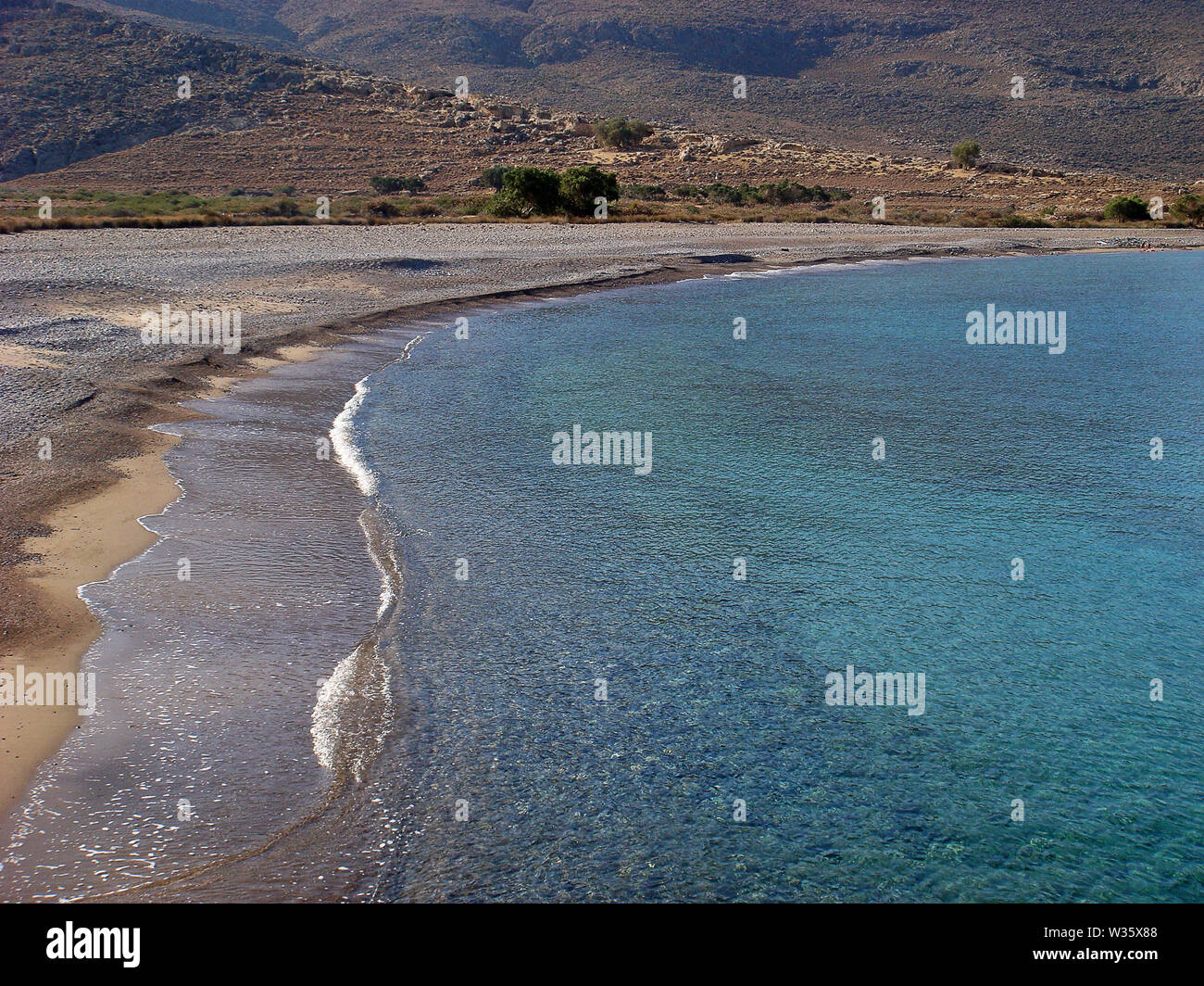 Beach in Kreta island karoumes background wallpaper fine art prints ...