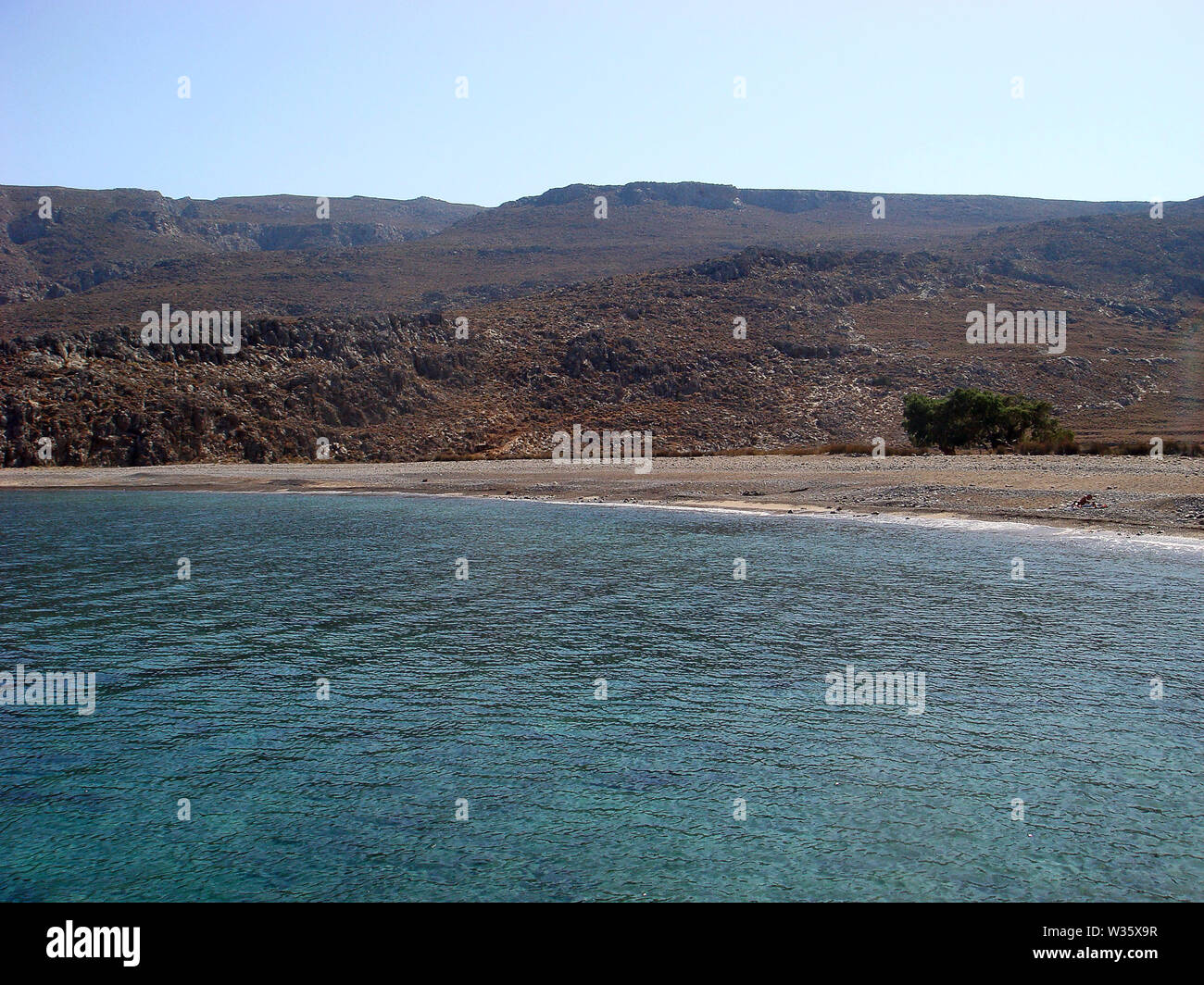 Beach in Kreta island karoumes background wallpaper fine art prints ...