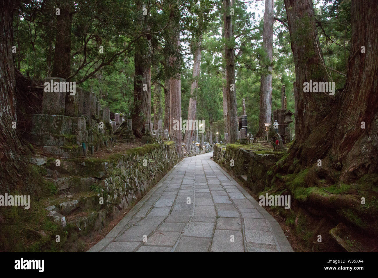 Okuno-In Cemetary, Koyasan, Japan Stock Photo - Alamy