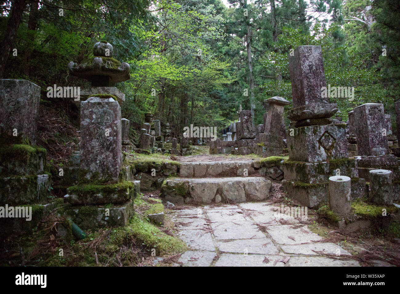 Okuno-In Cemetary, Koyasan, Japan Stock Photo - Alamy