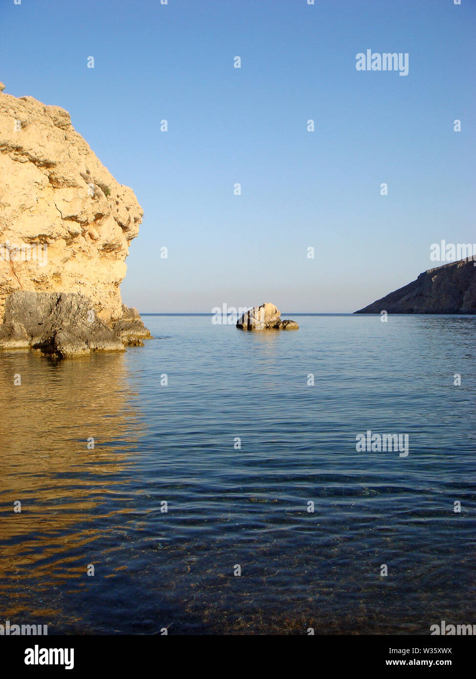 Beach in Kreta island karoumes background wallpaper fine art prints ...