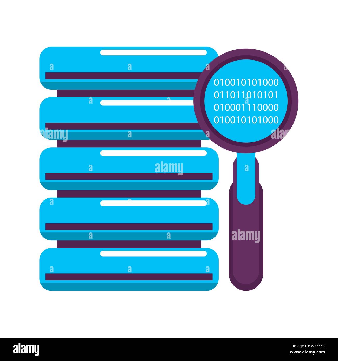 Checking technical data Stock Vector Images - Alamy