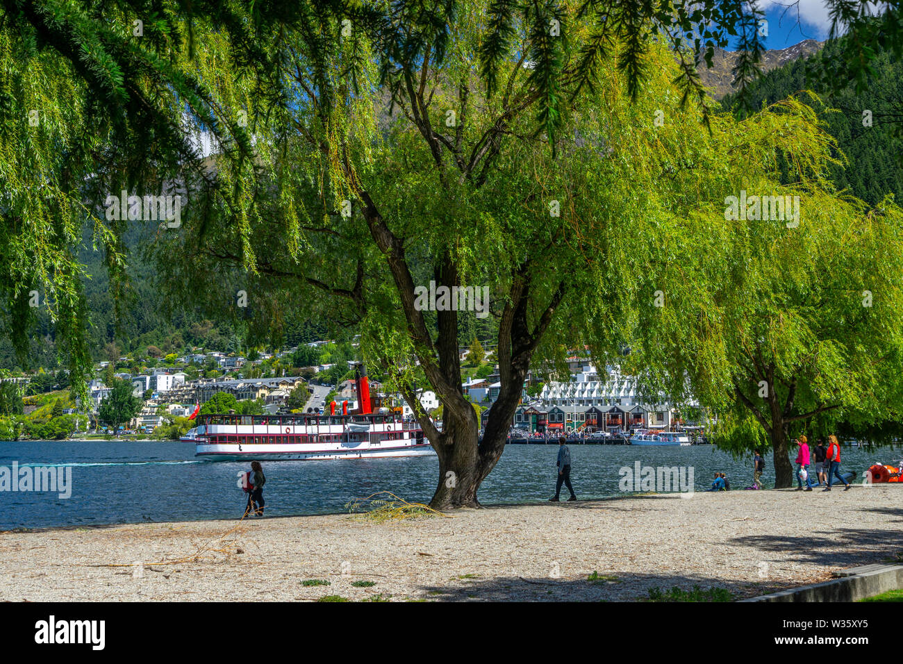 Queenstown in the summer hi-res stock photography and images - Alamy