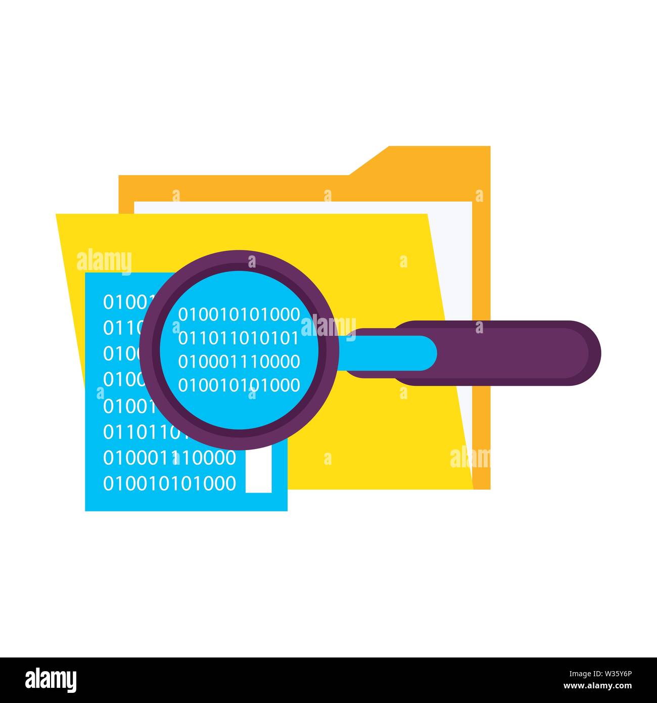 Checking technical data Stock Vector Images - Alamy