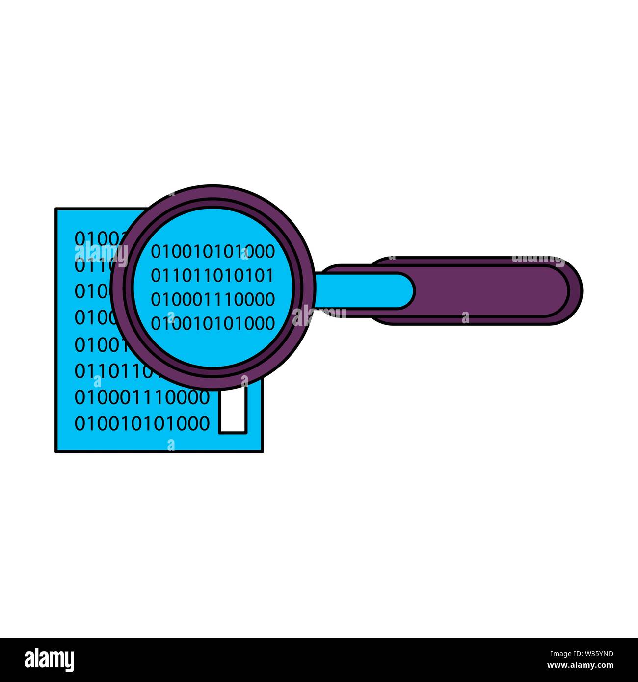 Checking technical data Stock Vector Images - Alamy