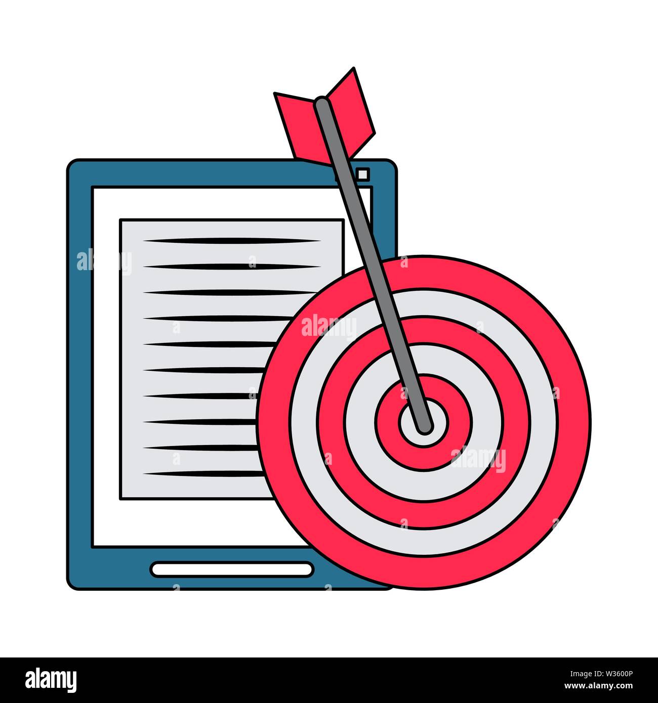 tablet mobile technology hardware cartoon Stock Vector Image & Art - Alamy