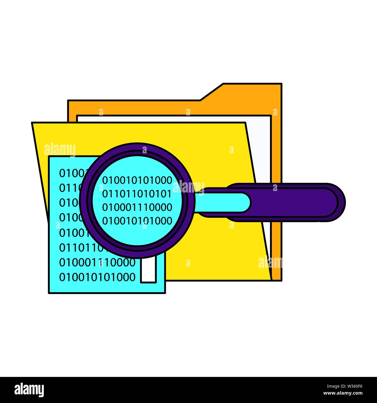 Checking technical data Stock Vector Images - Alamy
