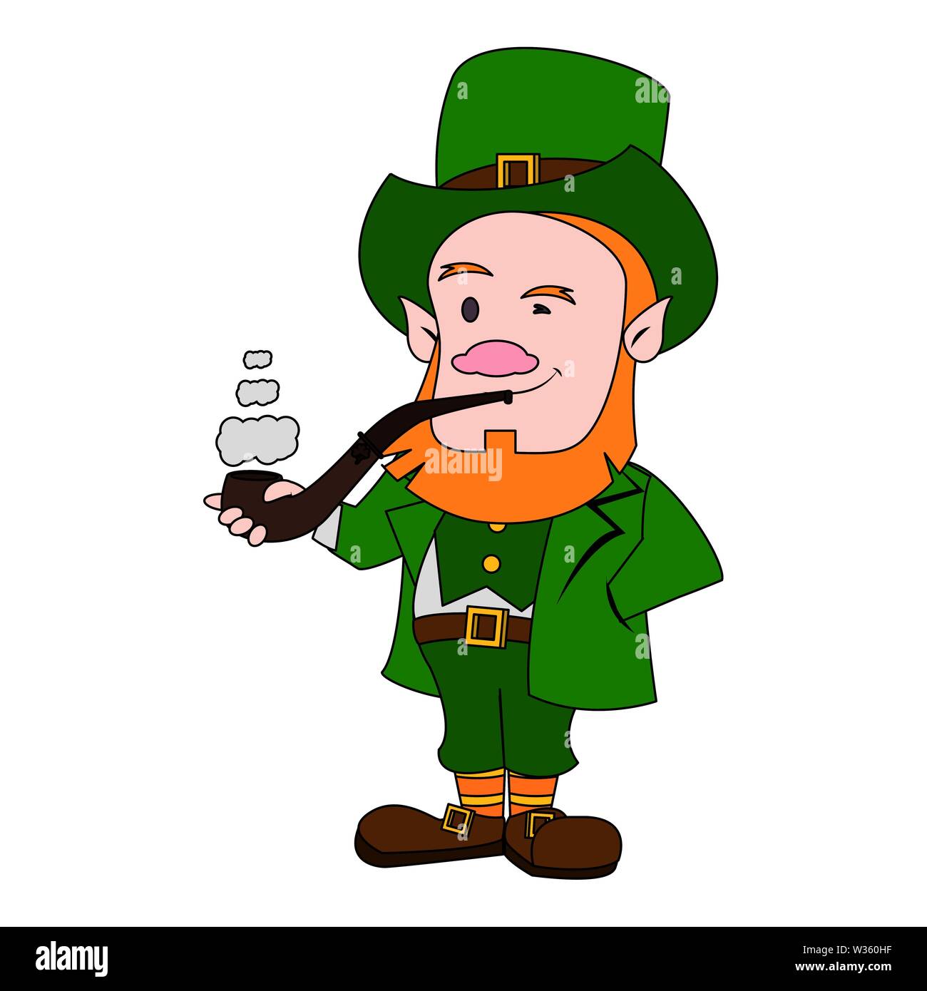 saint patricks day irish cartoon Stock Vector Image & Art - Alamy
