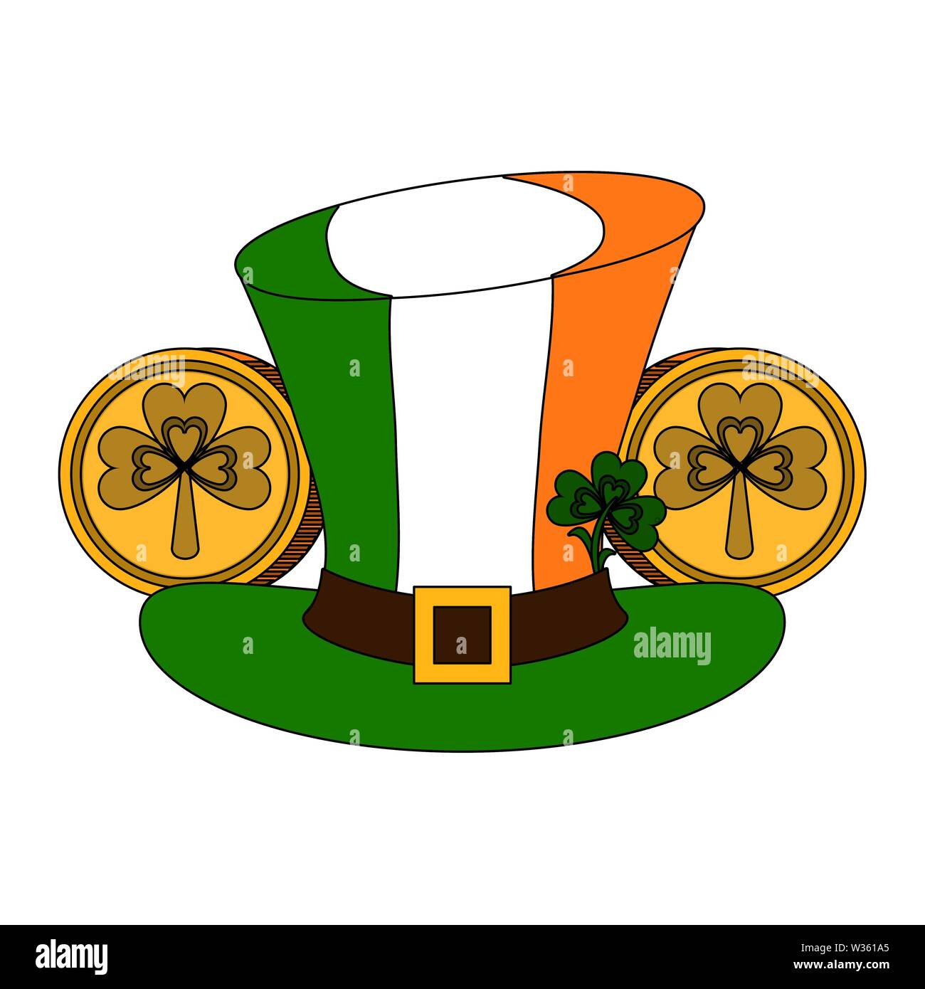 saint patricks day irish cartoon Stock Vector Image & Art - Alamy