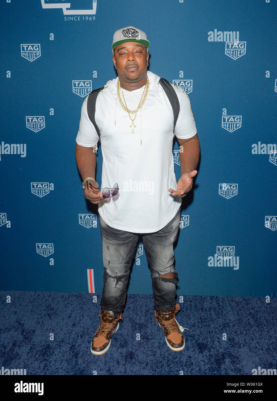 New York, NY - July 10, 2019: Rip Michaels attends TAG Heuer ...