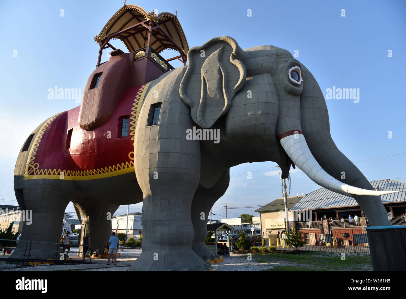 MARGATE, NEW JERSEY/USA - JUNE 27, 2019: Lucy the Elephant is a New ...
