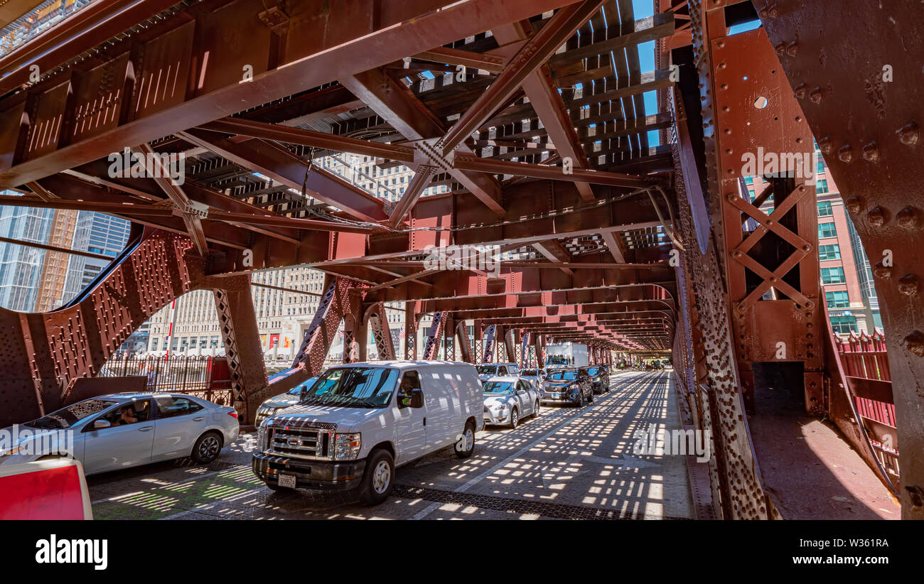 Overground train tracks above hi-res stock photography and images - Alamy