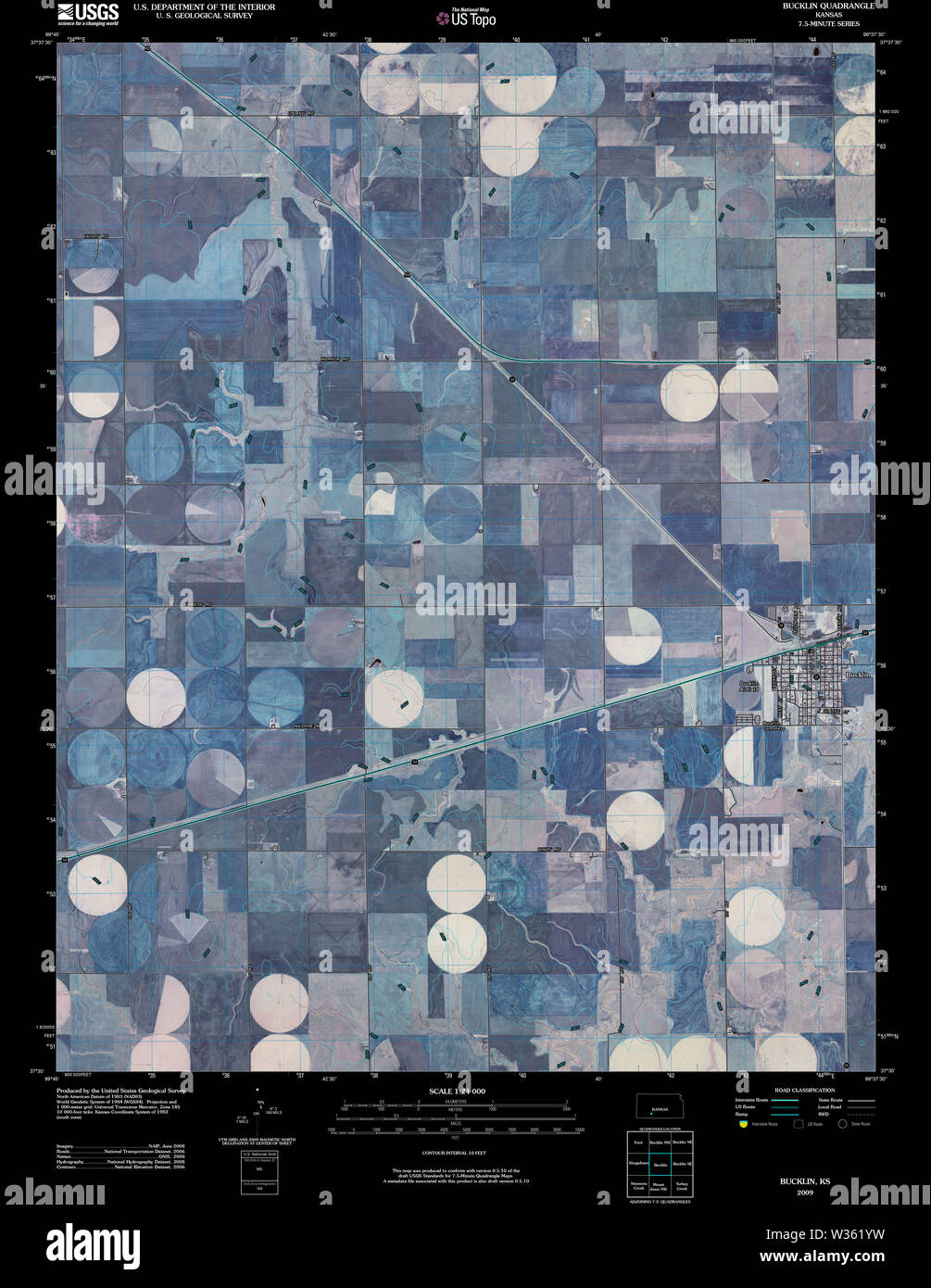 Map of bucklin hi-res stock photography and images - Alamy