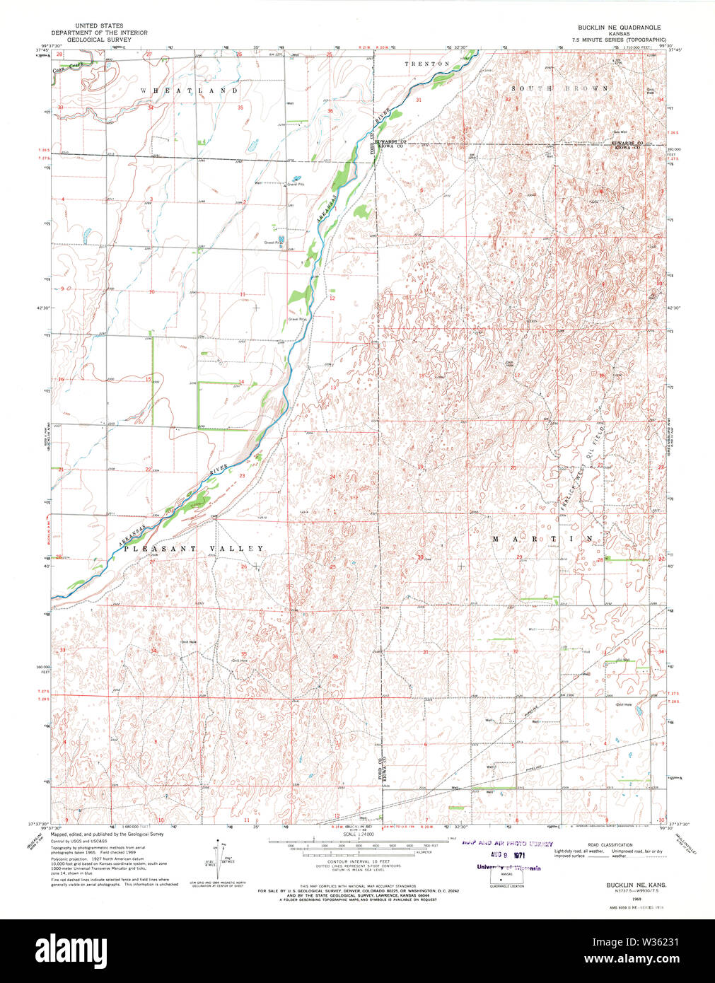 Bucklin map hi-res stock photography and images - Alamy