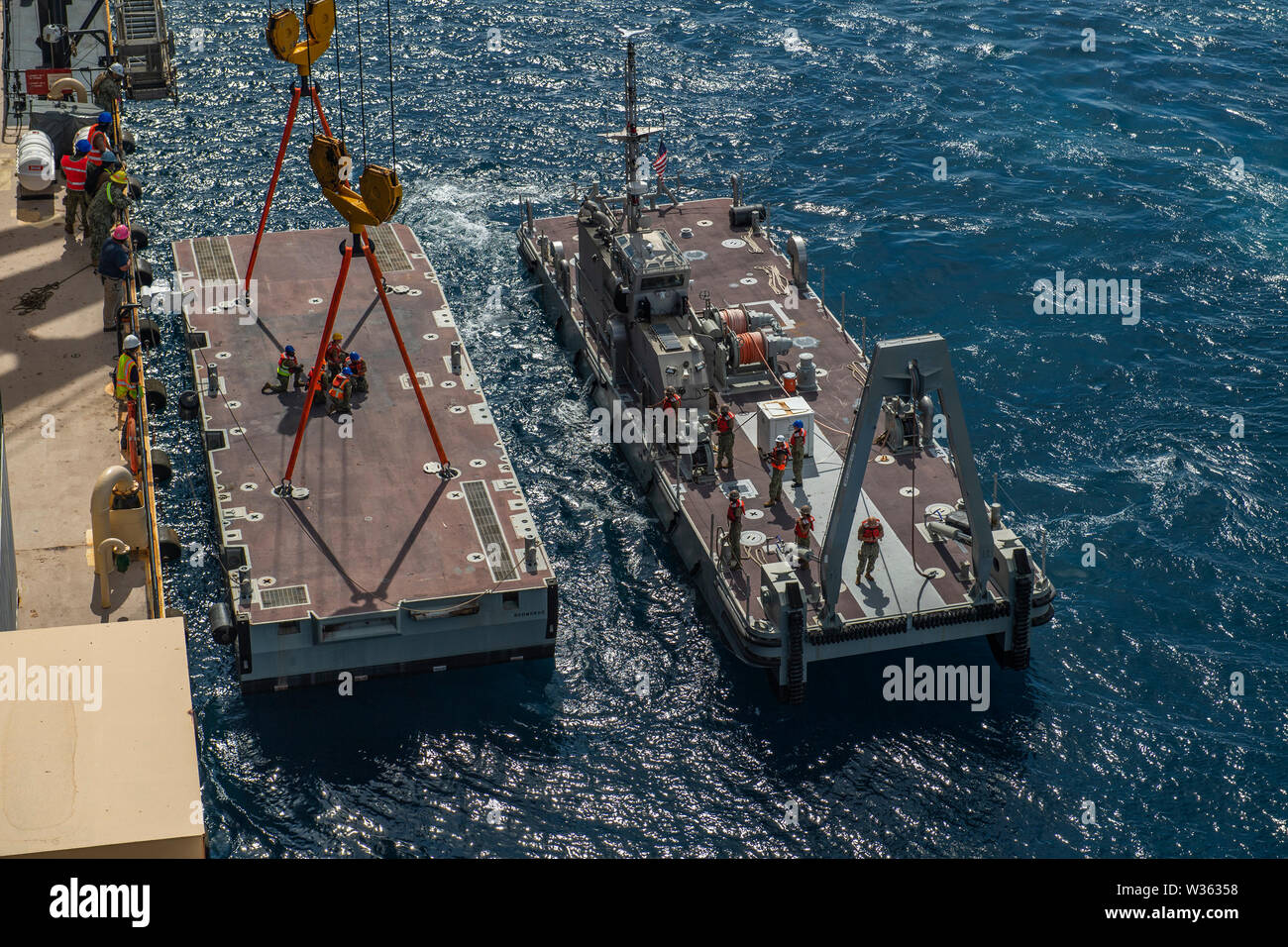 Amphibious construction battalion acb 1 hi-res stock photography and ...