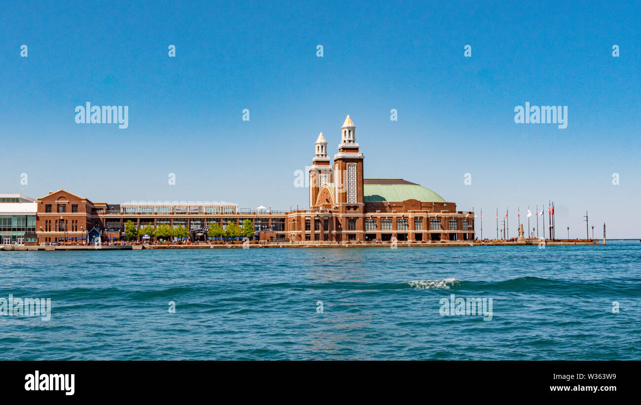 Chicago navy pier usa june hi-res stock photography and images - Alamy
