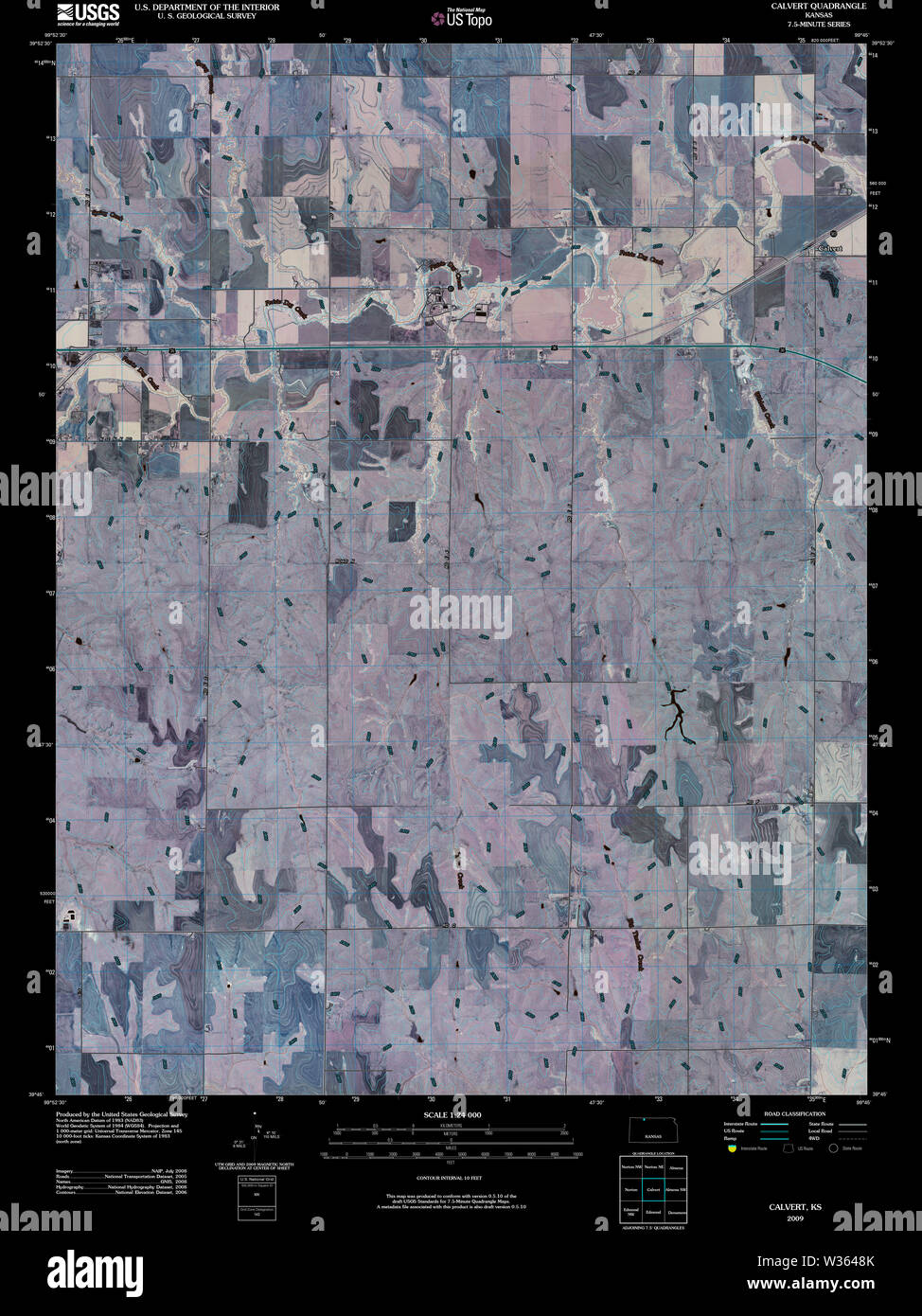 Calvert map hi-res stock photography and images - Alamy