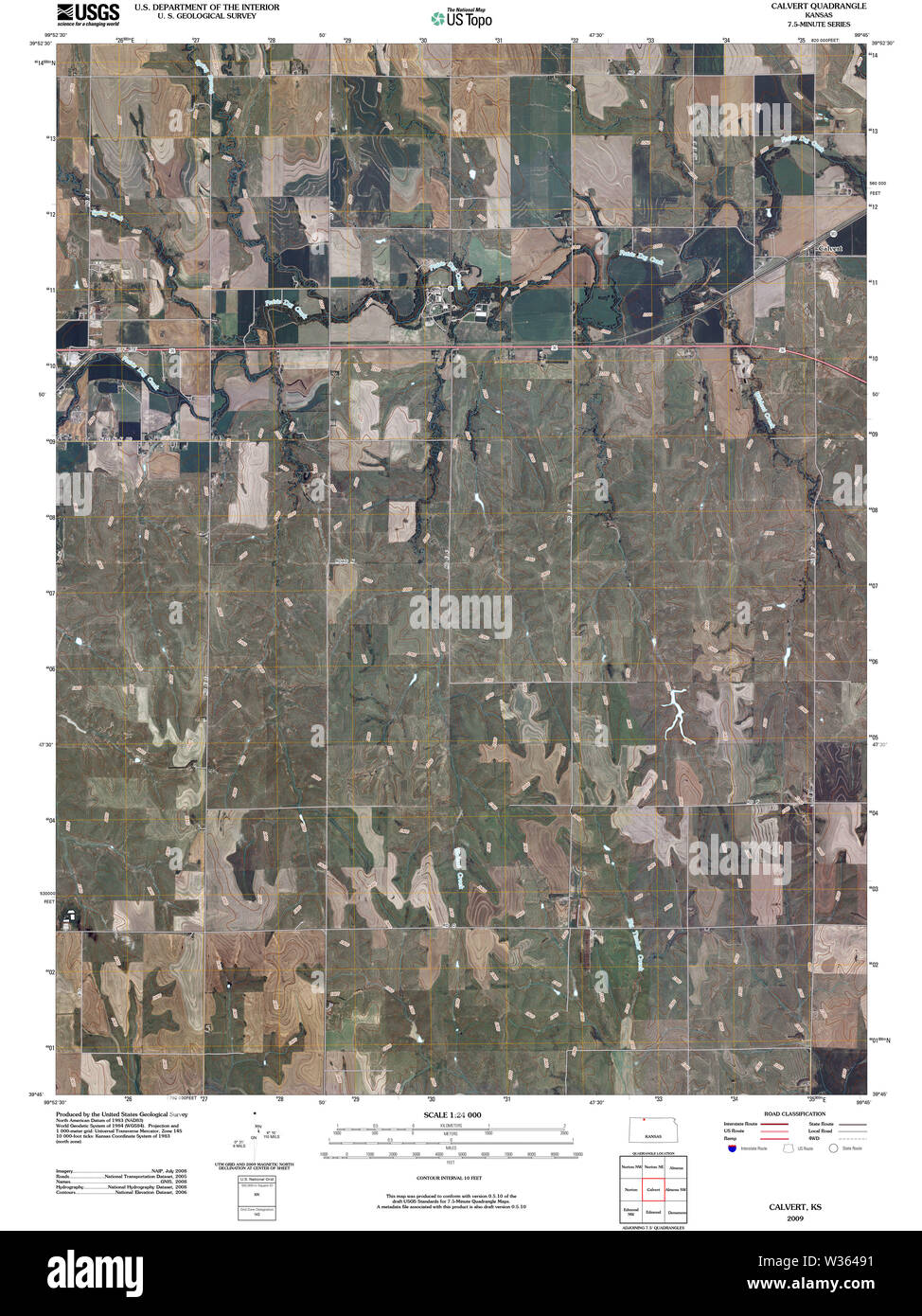 Map of calvert hi-res stock photography and images - Alamy