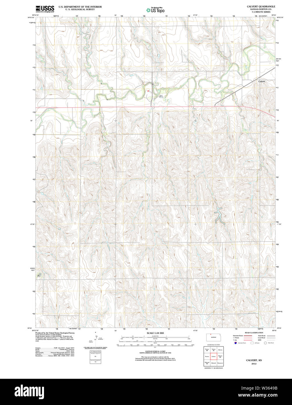 Map of calvert hi-res stock photography and images - Alamy