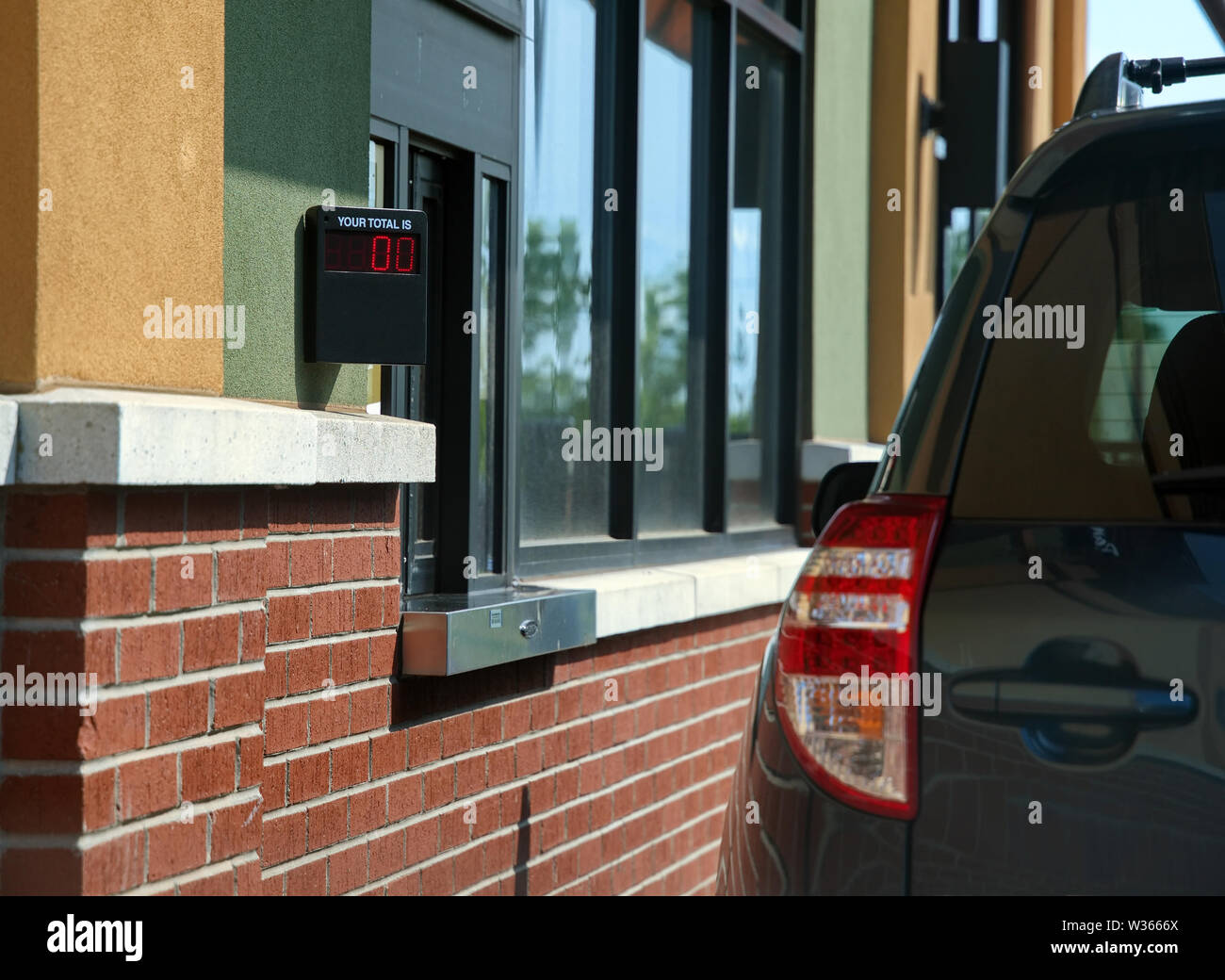 Digital menu and price displays speeding up the drive thru process ...