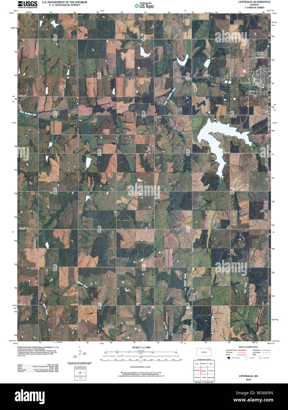 Centralia map hi-res stock photography and images - Alamy