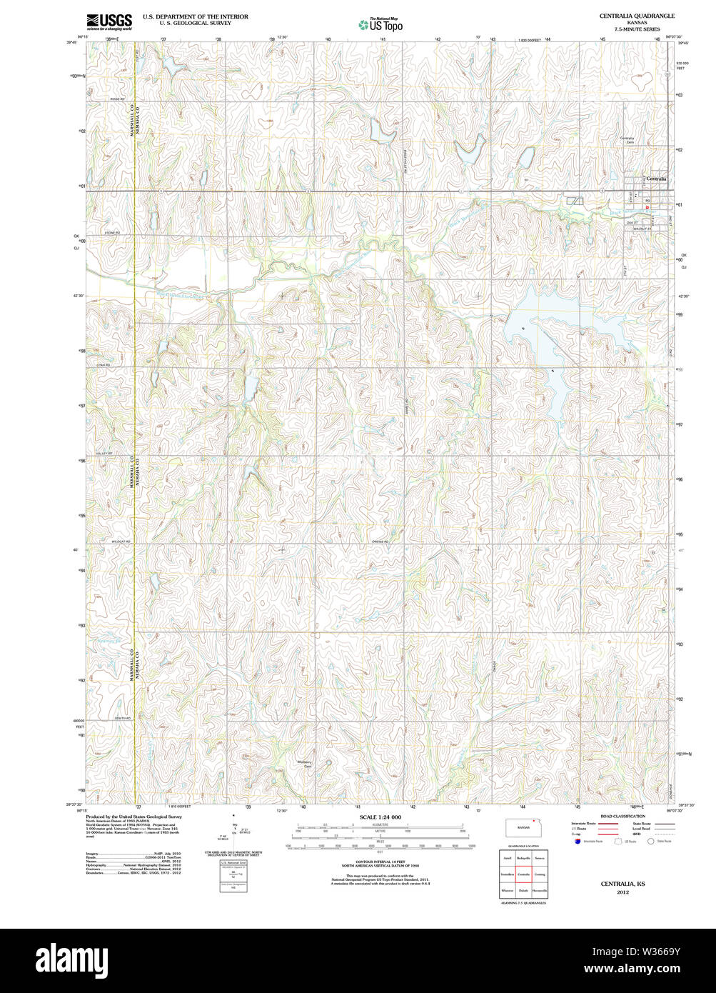 Map of centralia hi-res stock photography and images - Alamy