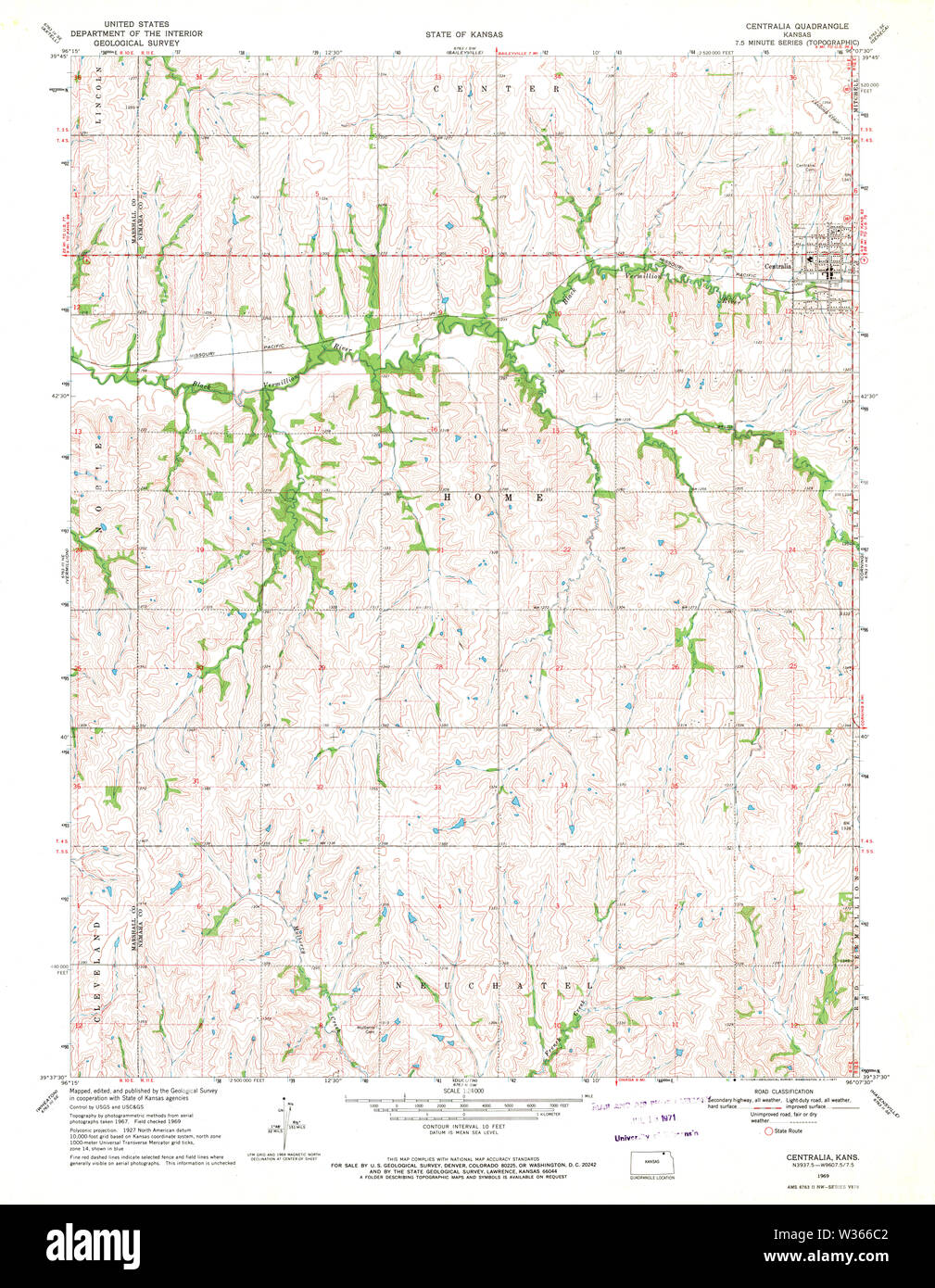 Centralia map hi-res stock photography and images - Alamy