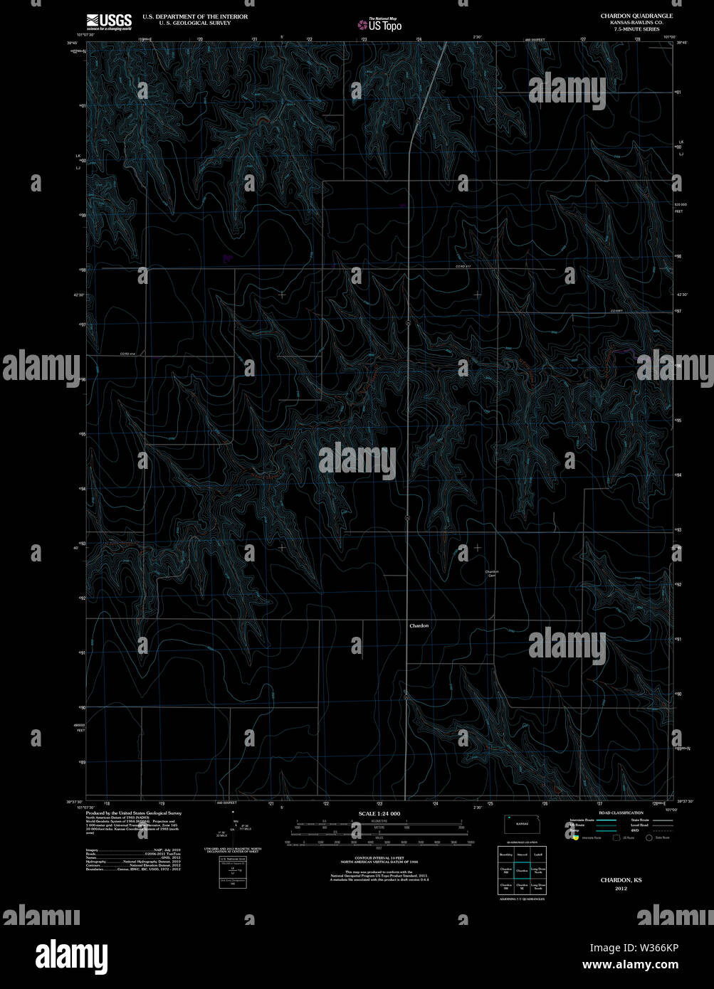 Map of chardon hi-res stock photography and images - Alamy