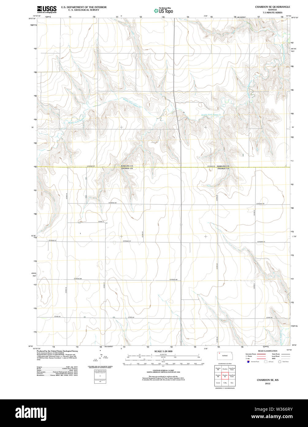 Map of chardon hi-res stock photography and images - Alamy