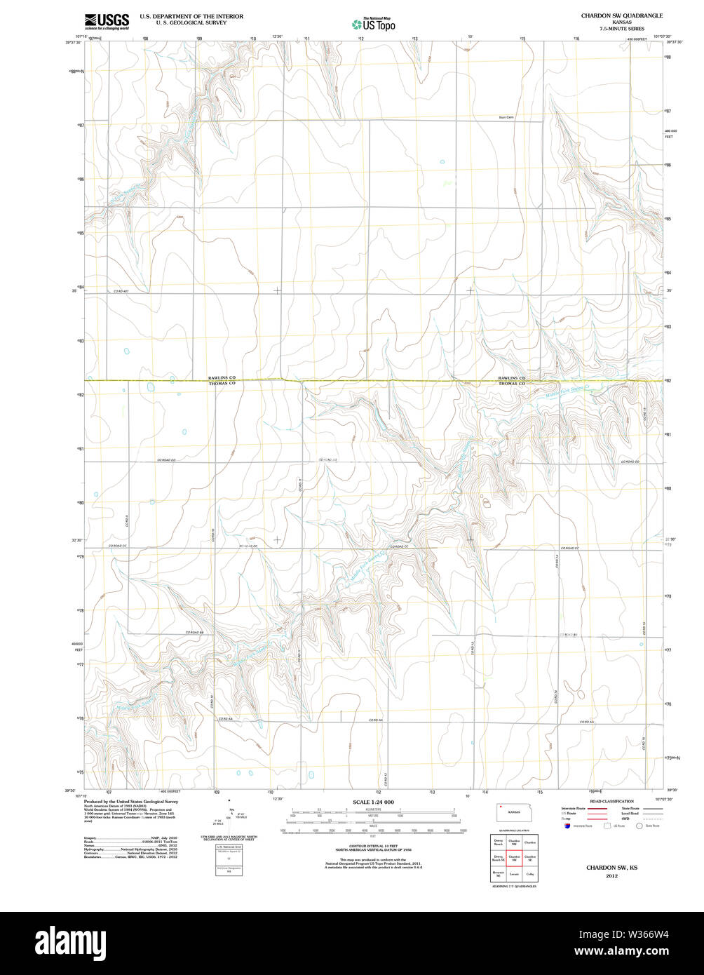 Map of chardon hi-res stock photography and images - Alamy