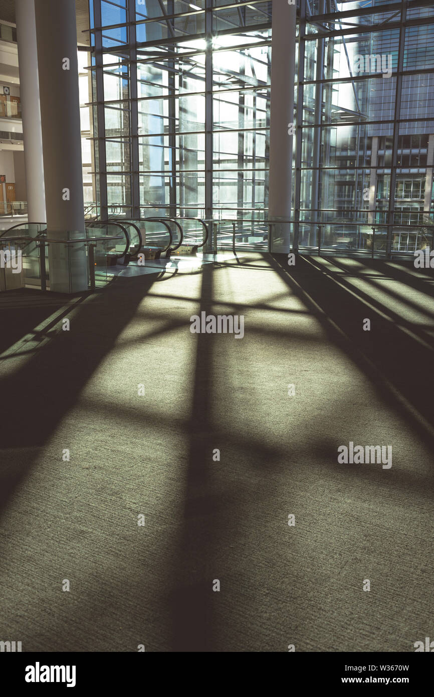 Interior of modern commercial office building Stock Photo - Alamy