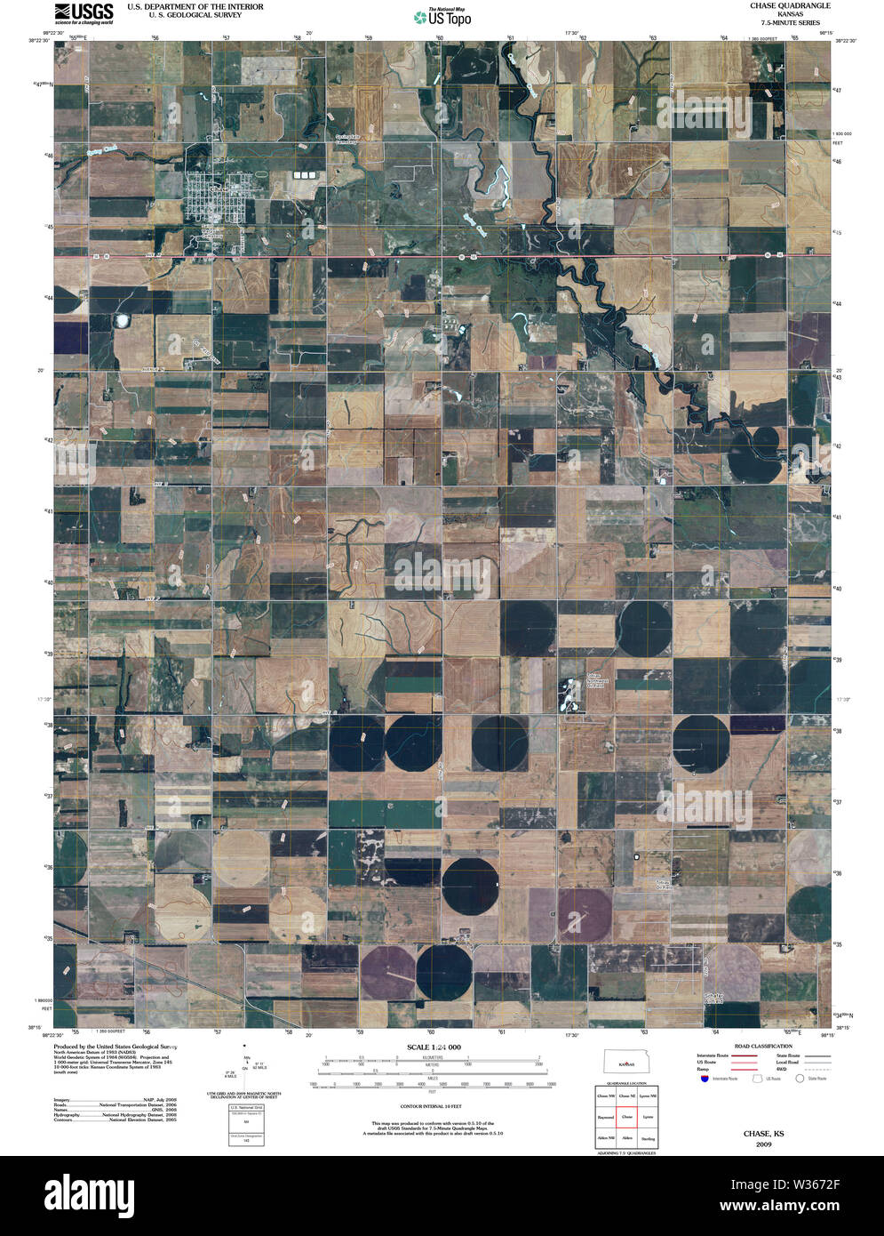 Map of chase Cut Out Stock Images & Pictures - Alamy