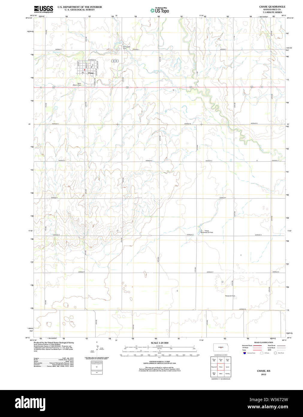 Map of chase Cut Out Stock Images & Pictures - Alamy