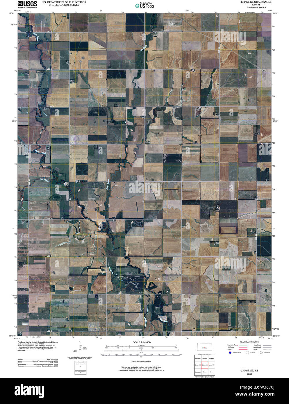 Map of chase Cut Out Stock Images & Pictures - Alamy