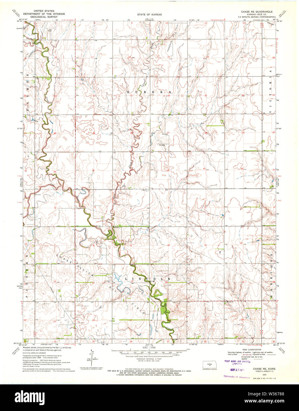 Map of chase Cut Out Stock Images & Pictures - Alamy