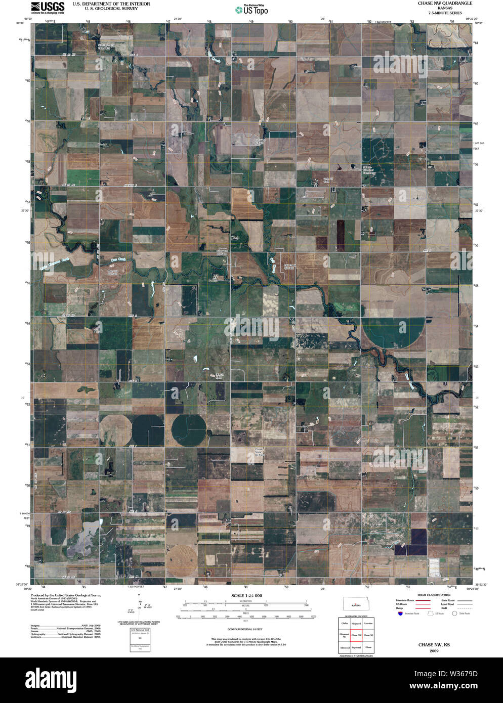 Map of chase Cut Out Stock Images & Pictures - Alamy