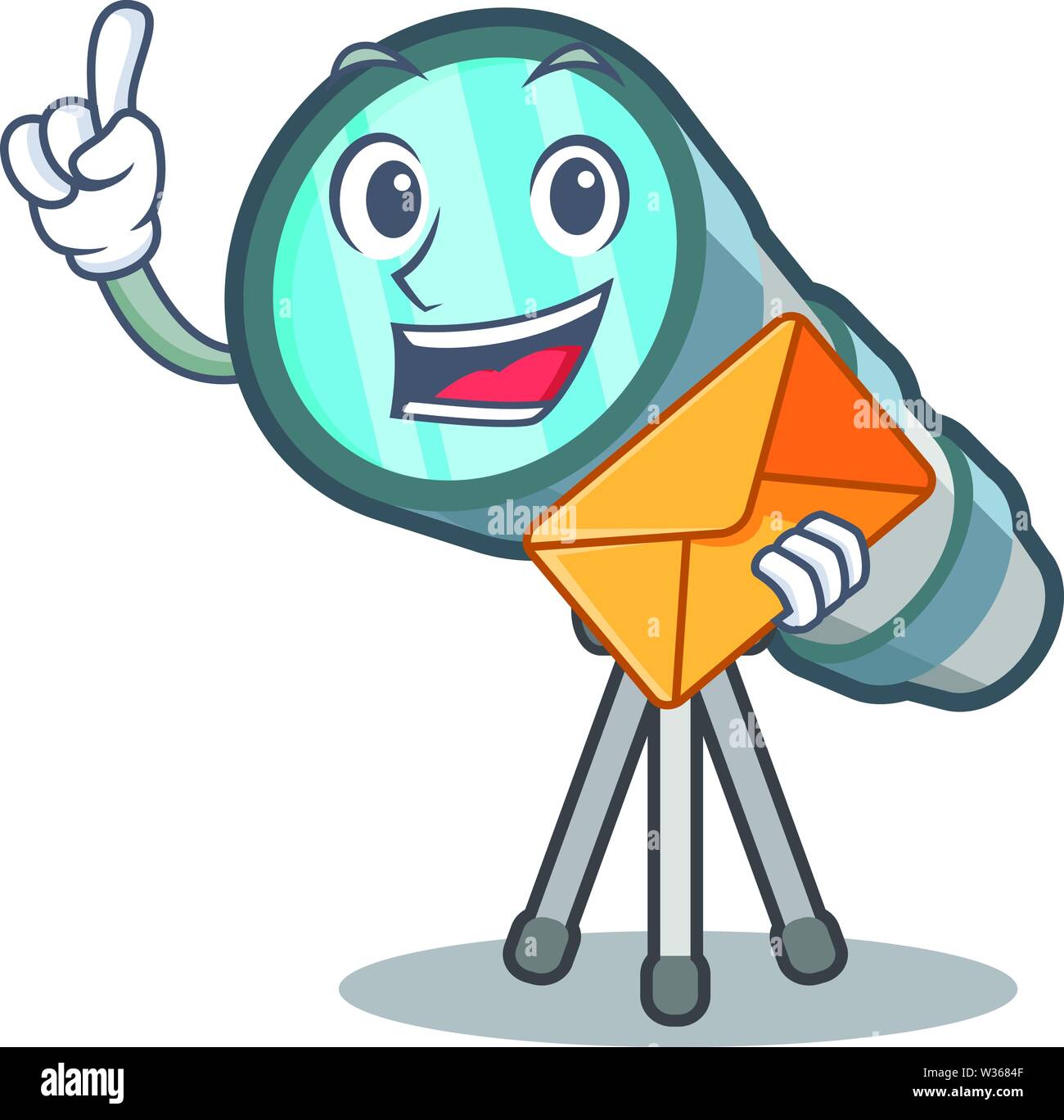 Cartoon Telescope High Resolution Stock Photography and Images - Alamy