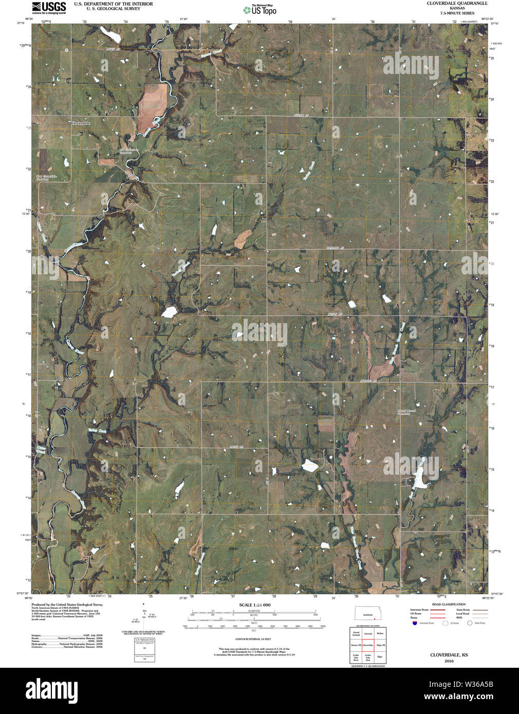 Map of cloverdale hi-res stock photography and images - Alamy