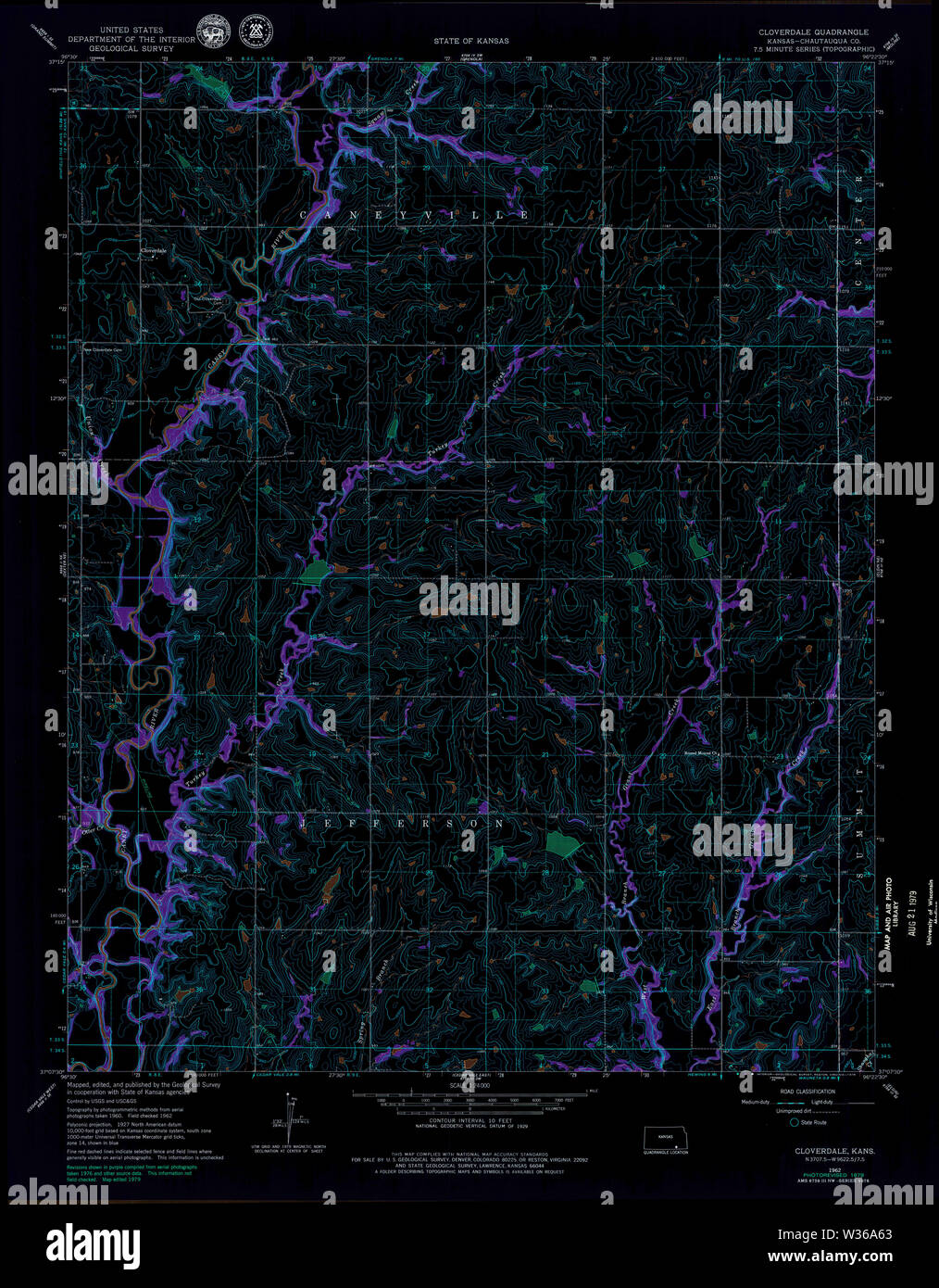Map of cloverdale hi-res stock photography and images - Alamy