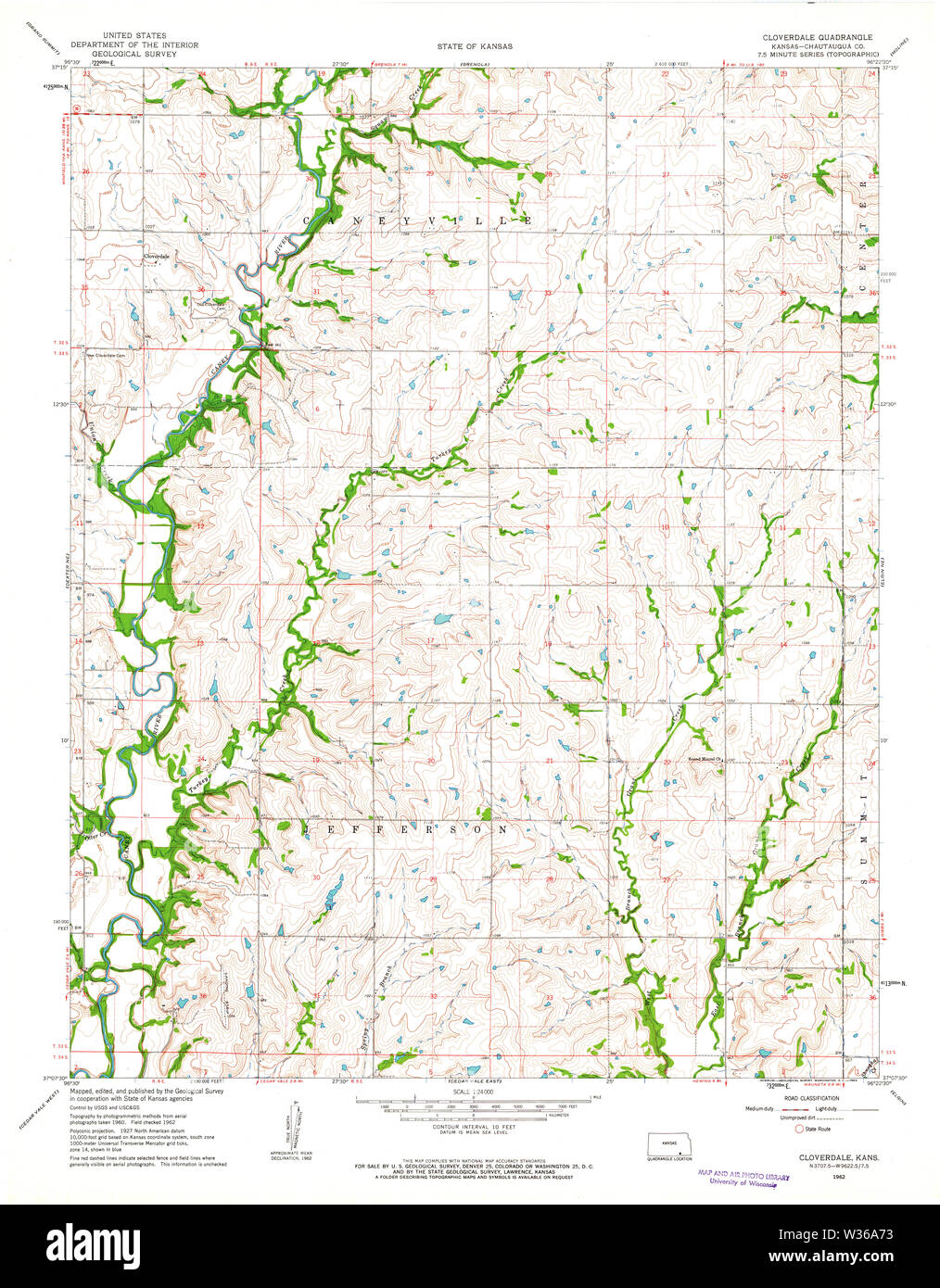 Map of cloverdale hi-res stock photography and images - Alamy