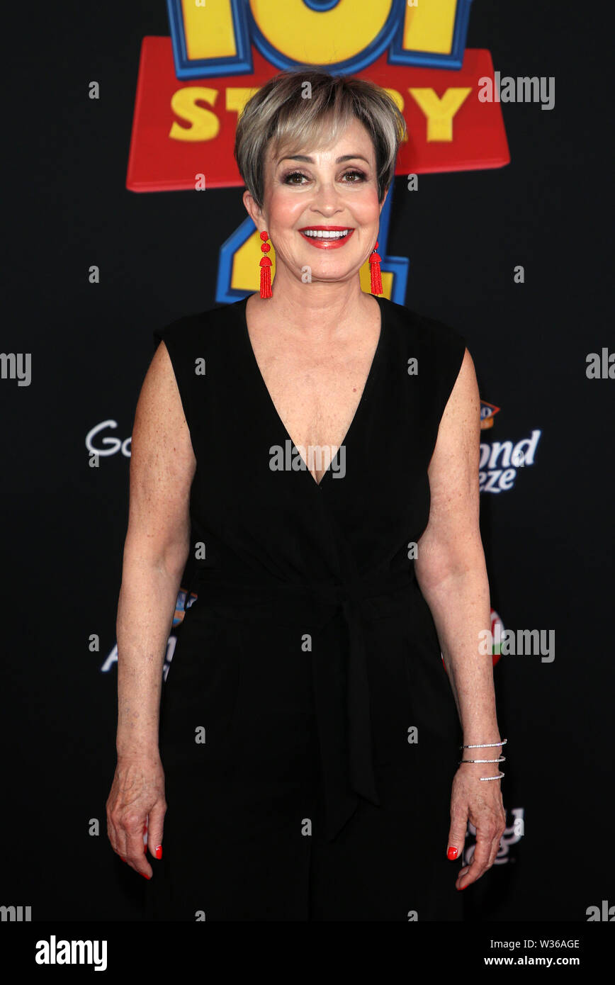 Premiere Of Disney And Pixars Toy Story 4 Featuring Annie Potts Where Hollywood California
