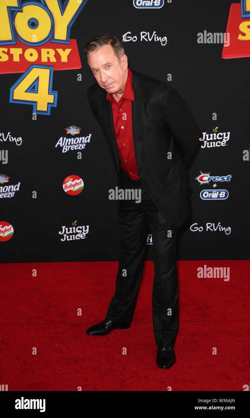 Premiere Of Disney And Pixar's "Toy Story 4" Featuring: Tim Allen Where ...