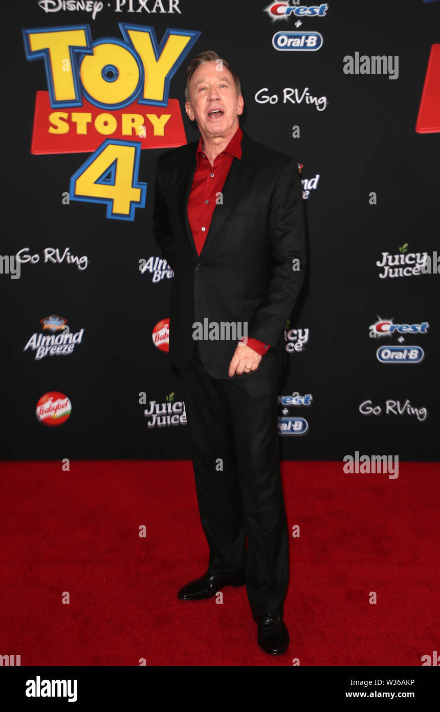 Premiere Of Disney And Pixar's "Toy Story 4" Featuring: Tim Allen Where ...