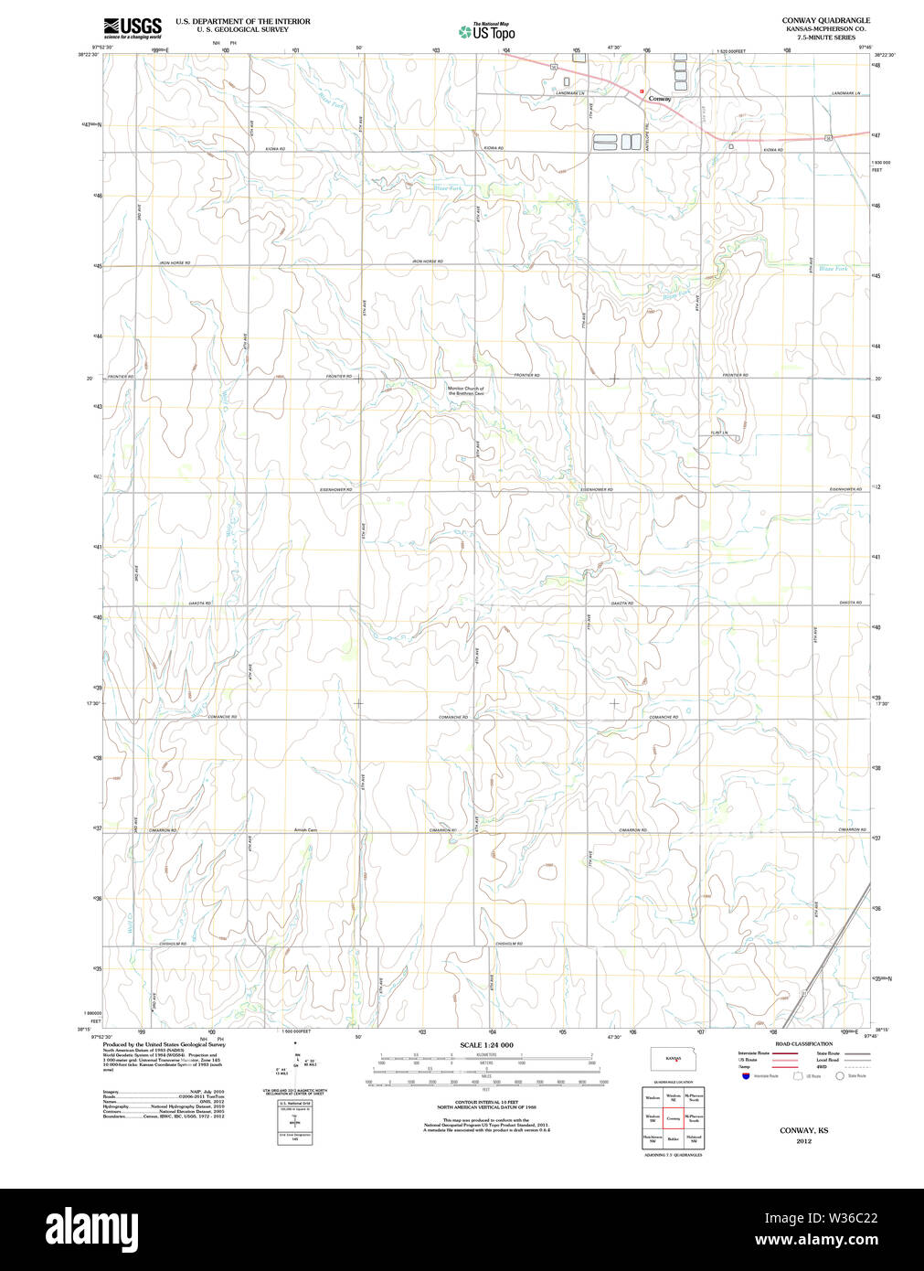 Map of conway Cut Out Stock Images & Pictures - Alamy