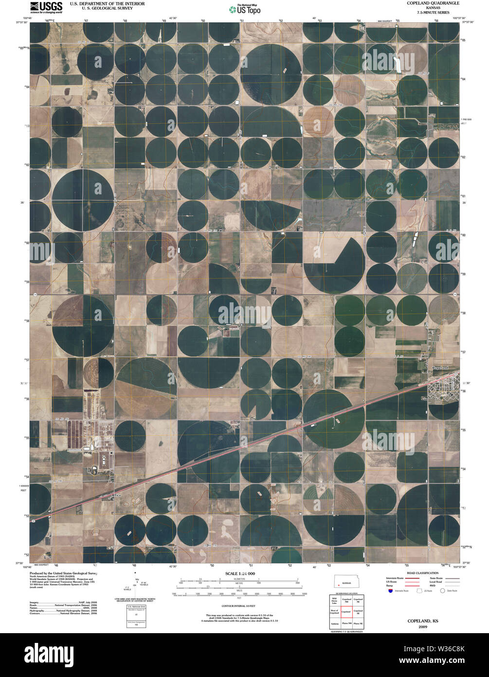 Map of copeland hi-res stock photography and images - Alamy
