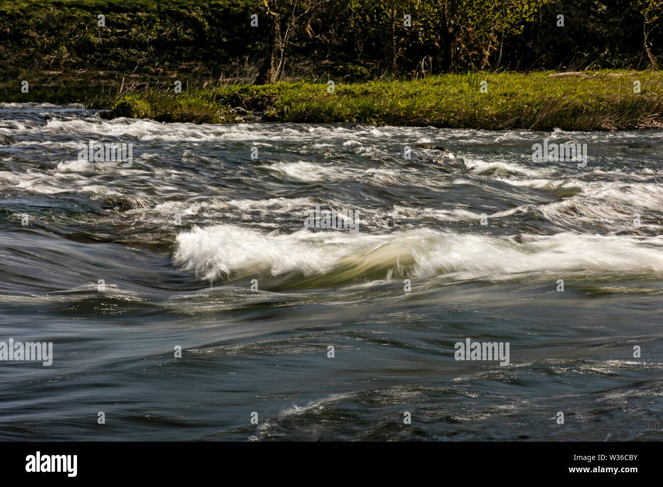 Lippe river in Germany village background wallpaper high quality prints ...
