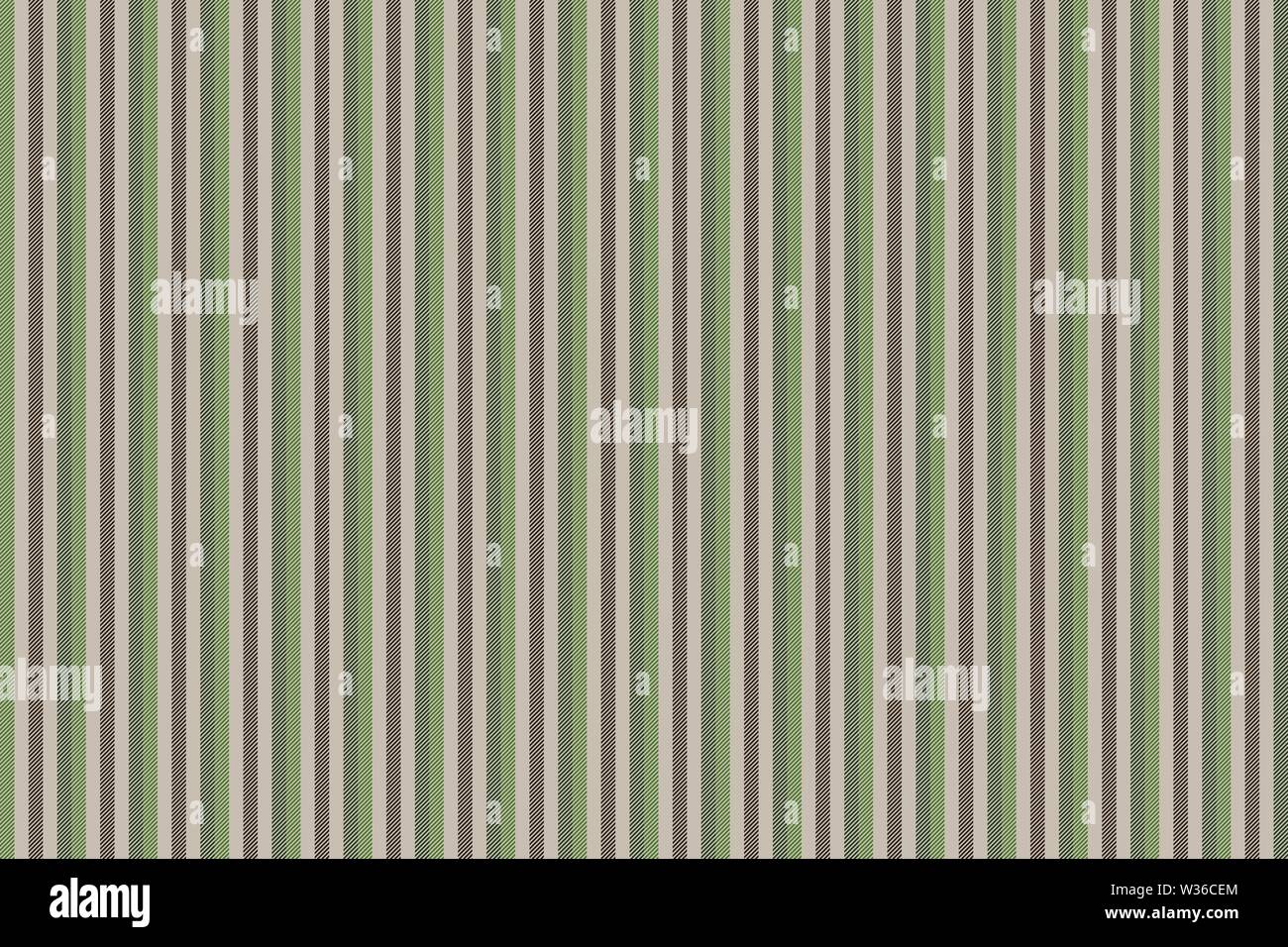 Green brown striped seamless pattern. Vector illustration Stock Vector ...