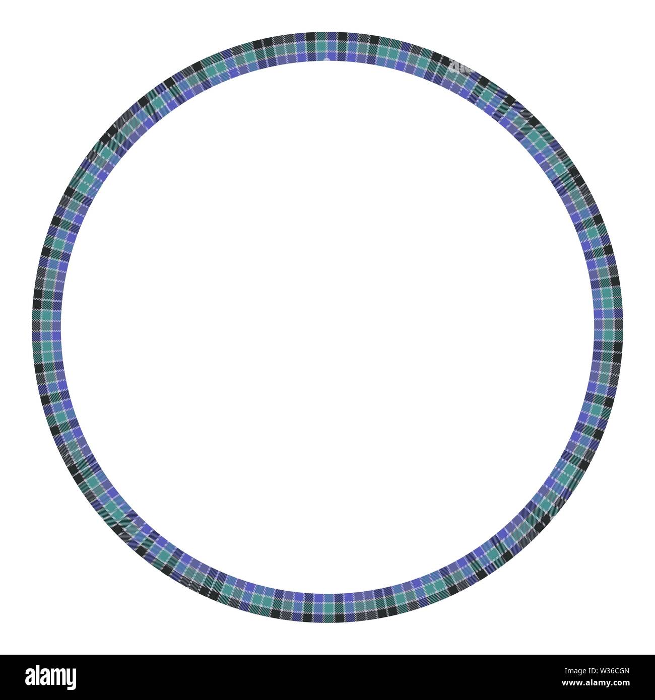 Round frame vector vintage pattern design template. Circle border ...